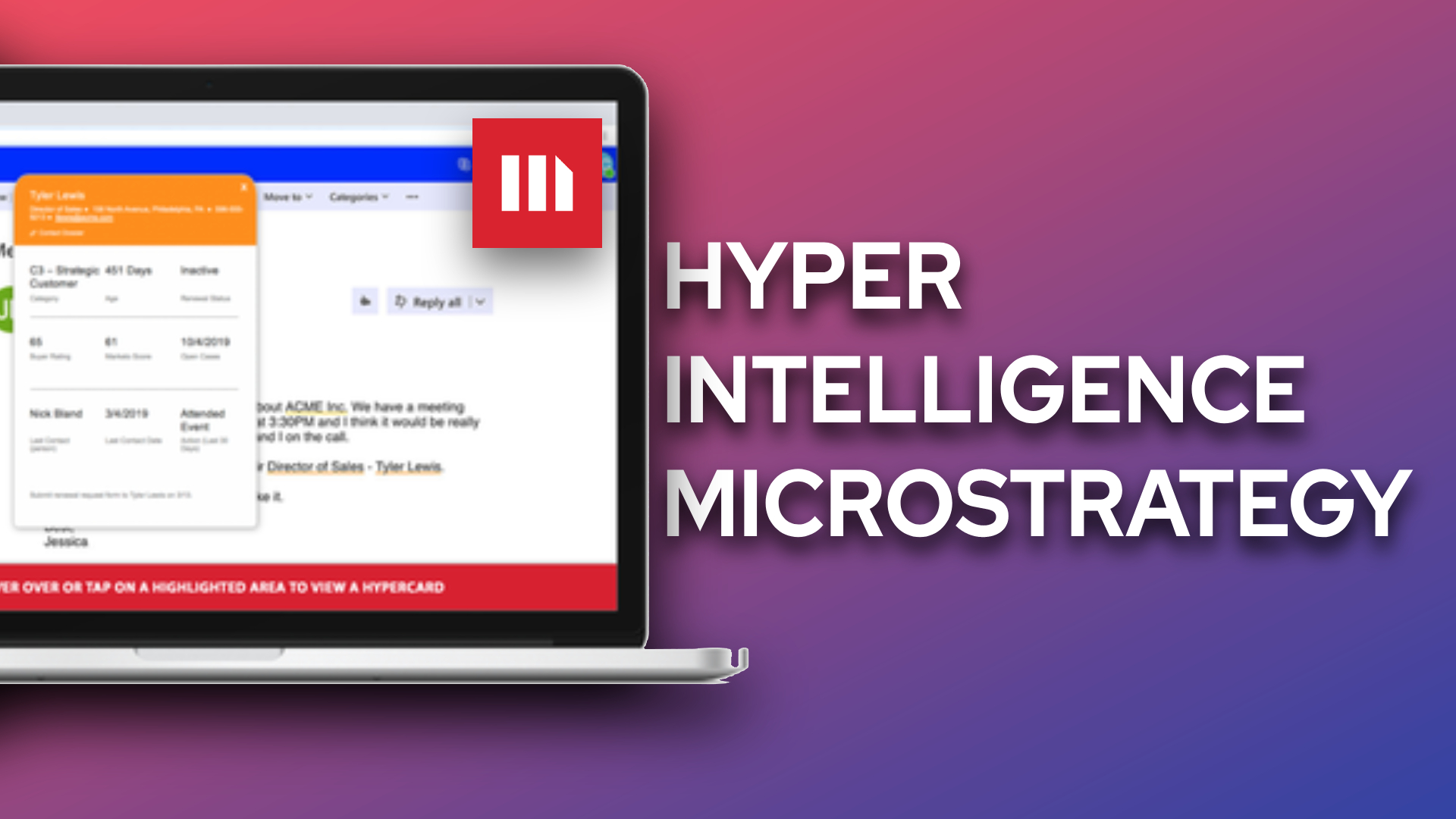 Hyper Intelligence - MicroStrategy - Byte Blogger